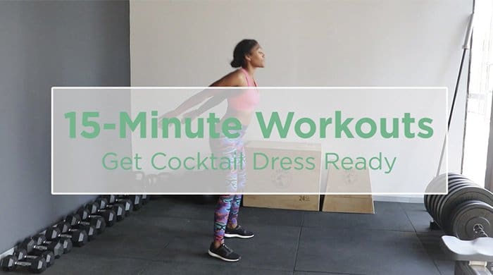 Get Cocktail Dress Ready With This 15-Minute Workout