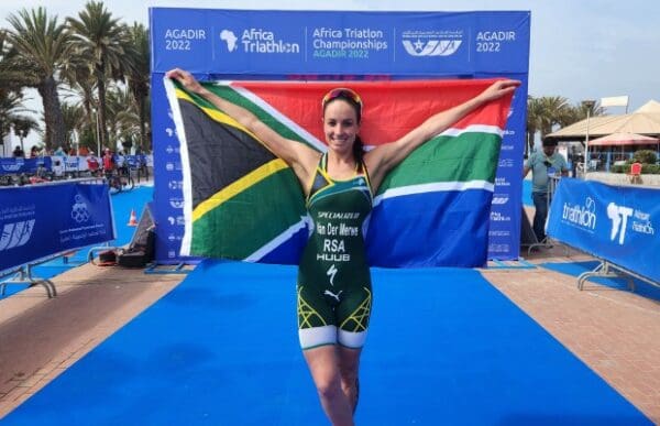 How Triathlete Vicky van der Merwe Balances Training And Motherhood